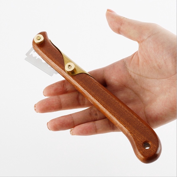 DEBUTIME Solid Wooden Bread Lame for Scoring Sourdough Bread with 5 ...