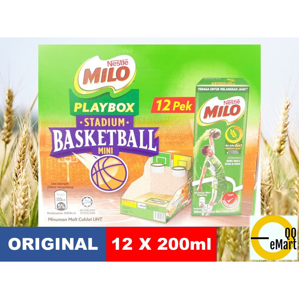 Nestle MILO Activ-Go UHT 200ml x 12 (Basketball) | Shopee Singapore