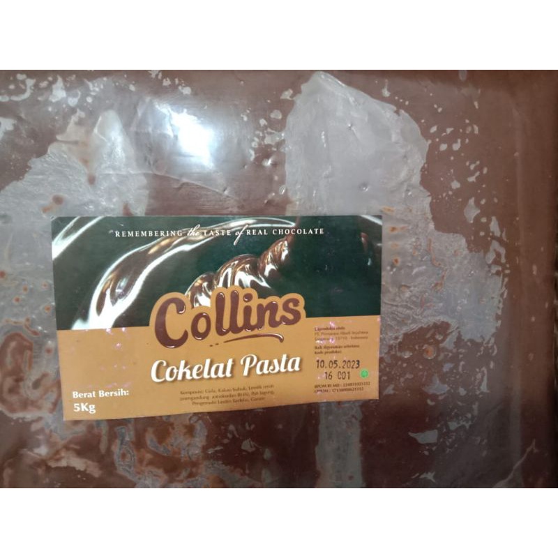 Collins Chocolate Paste Original Chocolate 5kg | Shopee Singapore