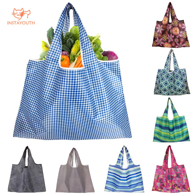 56x67cm Large Foldable Shopping Recyclable Reusable Cloth Bags For ...