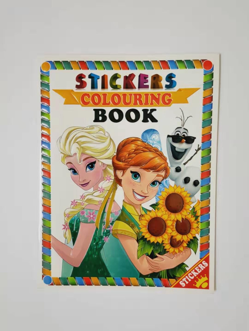 A4 Size Colouring Stickers Book Early Learning Stationery Party Toys ...