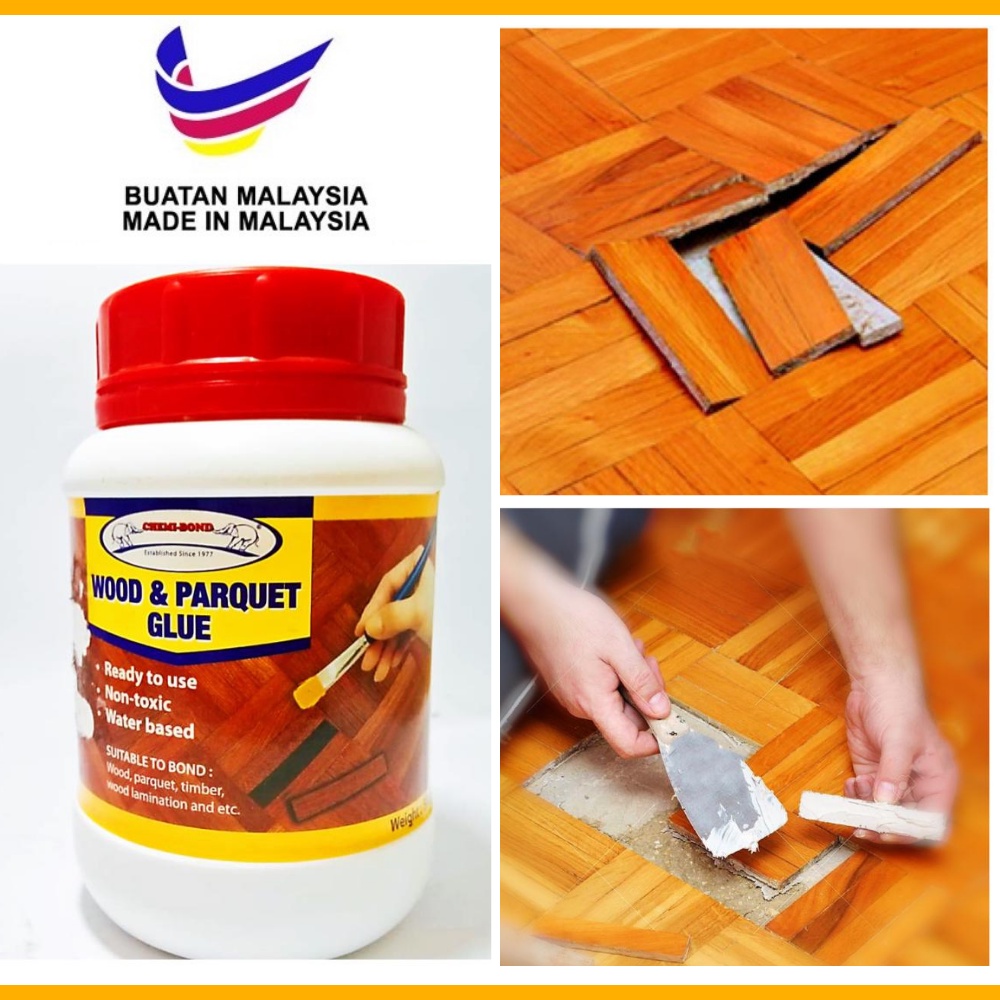 [Xhome] Made in CHEMIBOND Wood Floor Glue (500g), Parquet Glue, Wood ...