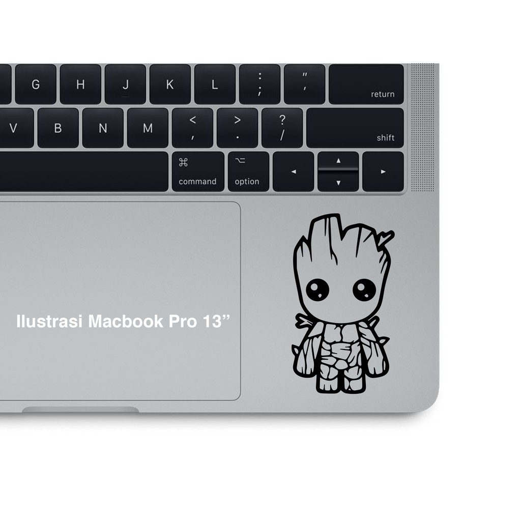 Decal Sticker Macbook/Laptop/ Trackpad: Baby Groot | Shopee Singapore