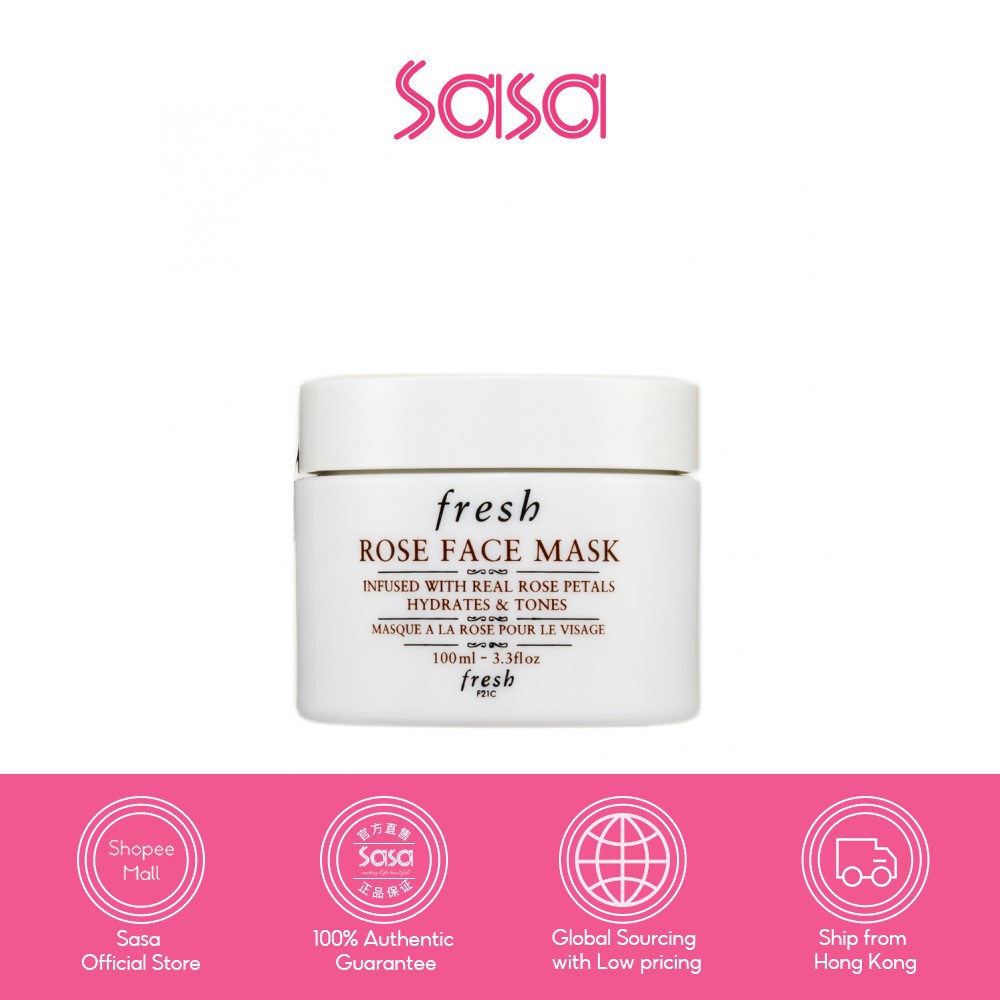 Fresh Rose Face Mask (100ml) / Limited Edition (100ml) | Shopee Singapore