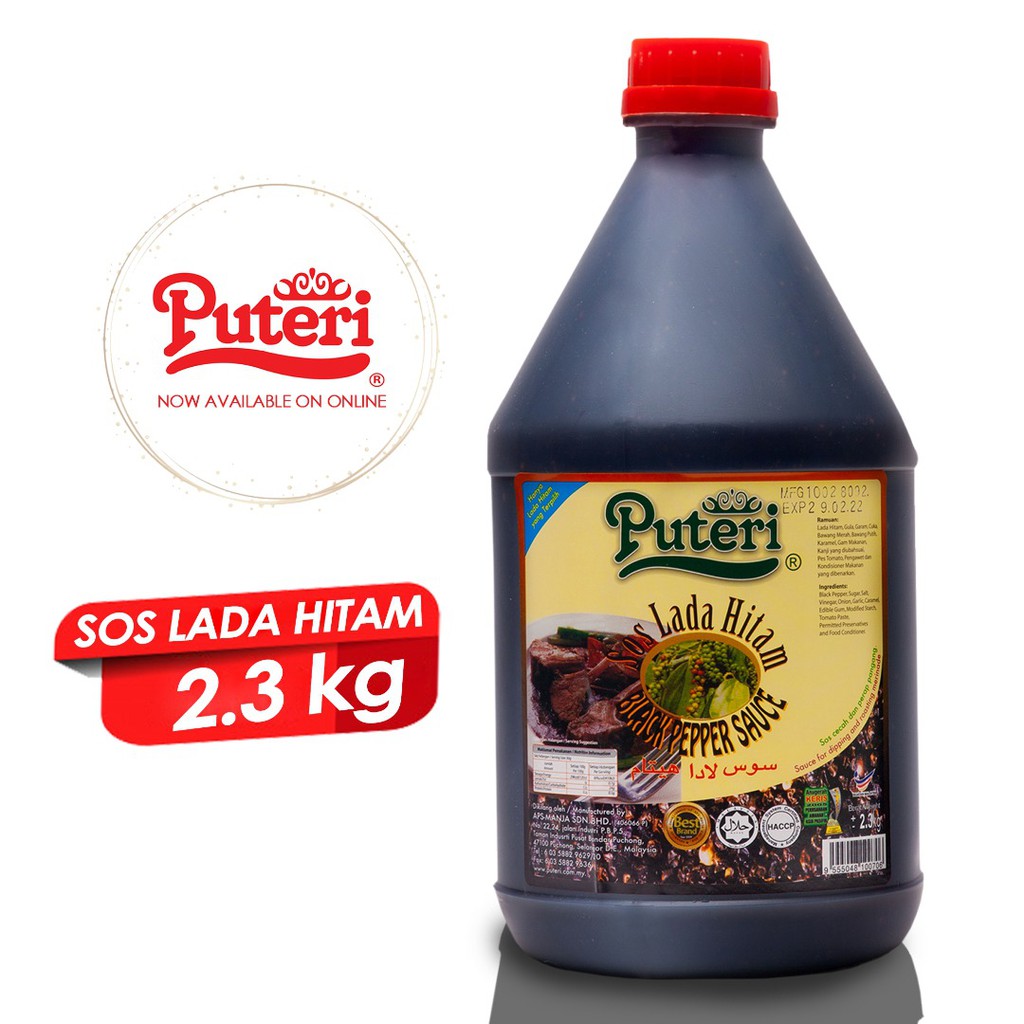 SOS BLACK PEPPER PUTERI 2.3KG | Shopee Singapore