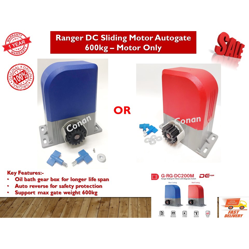Ranger Sliding DC Motor with Magnetic Switch Autogate System For 600kg ...