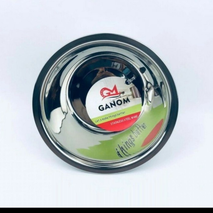 Small Stainless Steel Water Basin Ganom 20CM Deep Concave Basin Wash ...