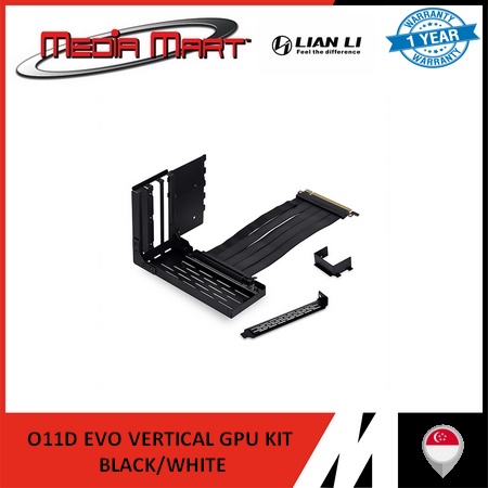 LIAN LI O11 EVO VERTICAL GPU KIT/UPRIGHT GPU KIT/ADDITIONAL I/O KIT ...
