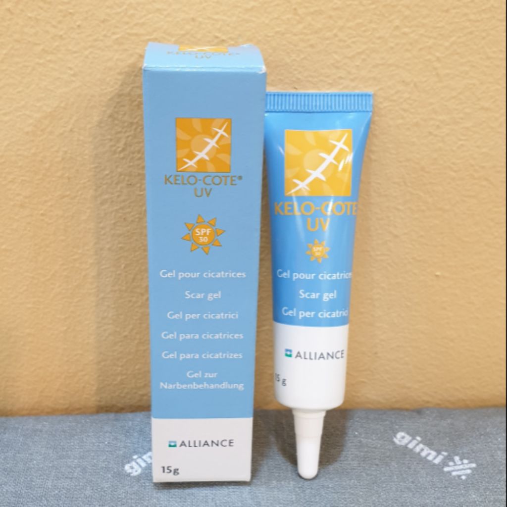 Kelo-Cote UV Alliance SPF 30 Advanced Formula Silicone Scar Gel (15g ...