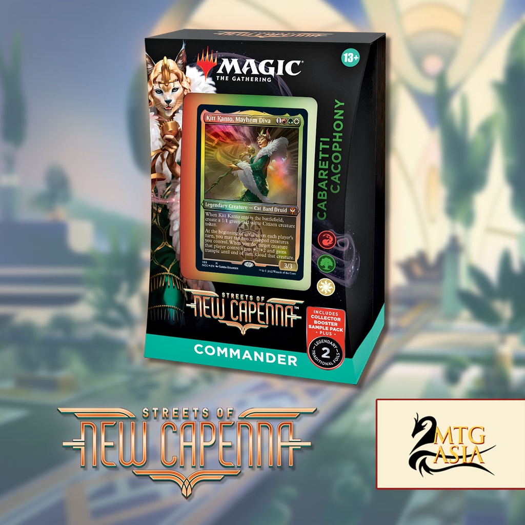 Cabaretti Cacophony Streets of New Capenna Commander Deck English Magic The Gathering MTG-ASIA ...