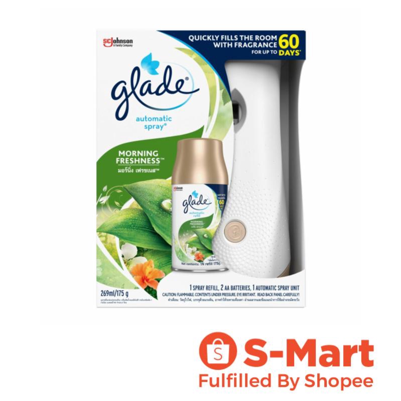 Glade Automatic Spray Starter Kit Morning Freshness Air Freshener 175g ...