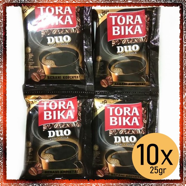 TORABIKA DUO coffee tora bika 25 g Coffee Sugar DANI COFFEE 1 plan ...