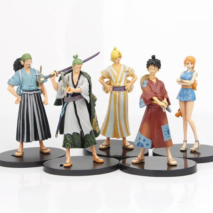 One Piece DXF Arc Wano Kuni Luffytaro Zorojuro Sangoro Usohachi O-Nami ...