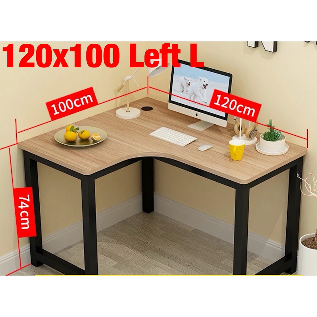 [SG] UMD L-shaped Study Table Computer Corner Table Gaming Table and ...