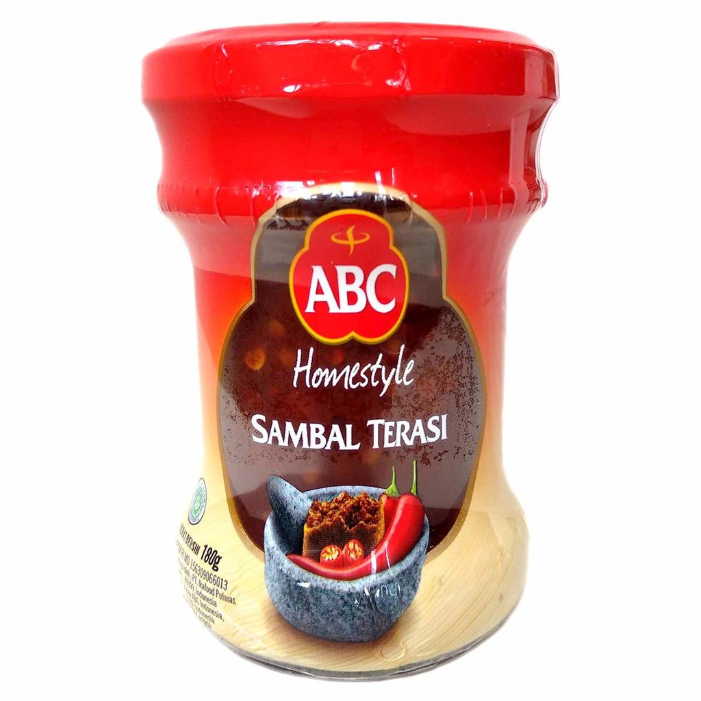 Sambal Terasi ABC Glass Bottle 180GR | Shopee Singapore