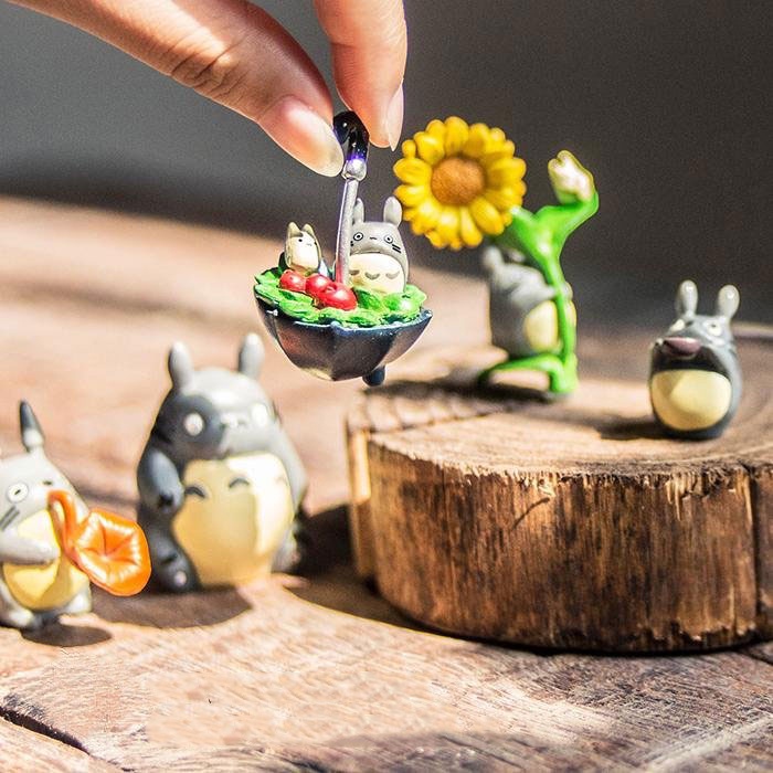 My Neighbour Totoro Collectible Figurine Cute Collector Toy Desktop ...