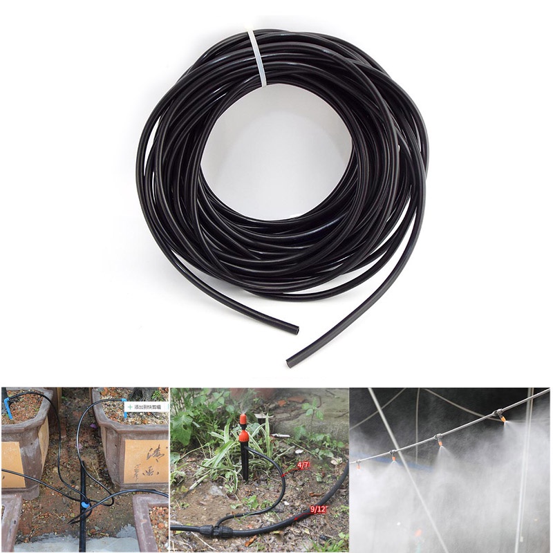 Watering Hose 5m/10m/20m 4/7mm Garden Drip Pipe PVC 47 Water Irrigation ...