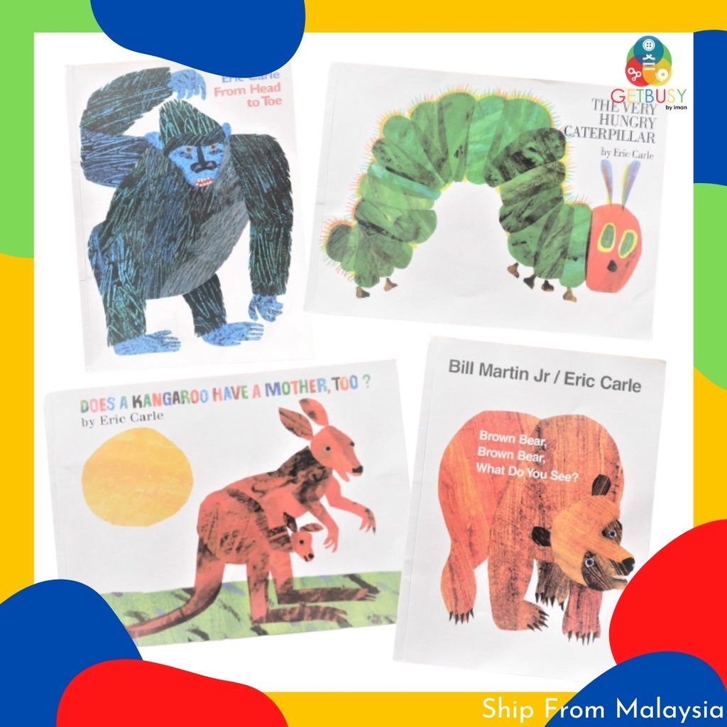 GETBUSYBYIMAN Eric Carle Collection: Unforgettable Stories for Young ...