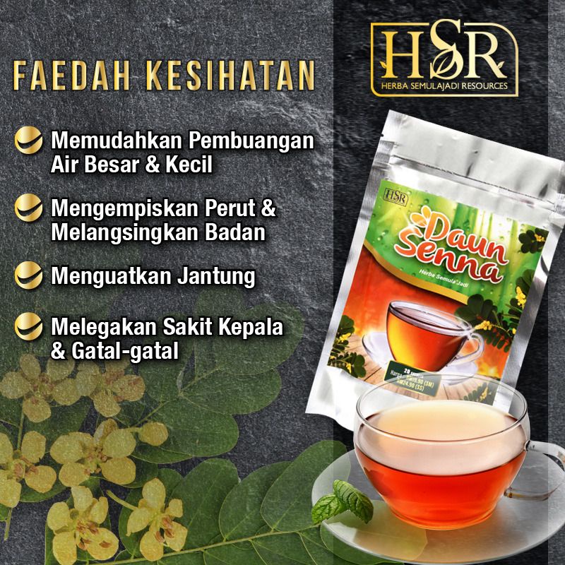 HSR Senna Tea (100g, 20sachet, 15sachets) | Shopee Singapore