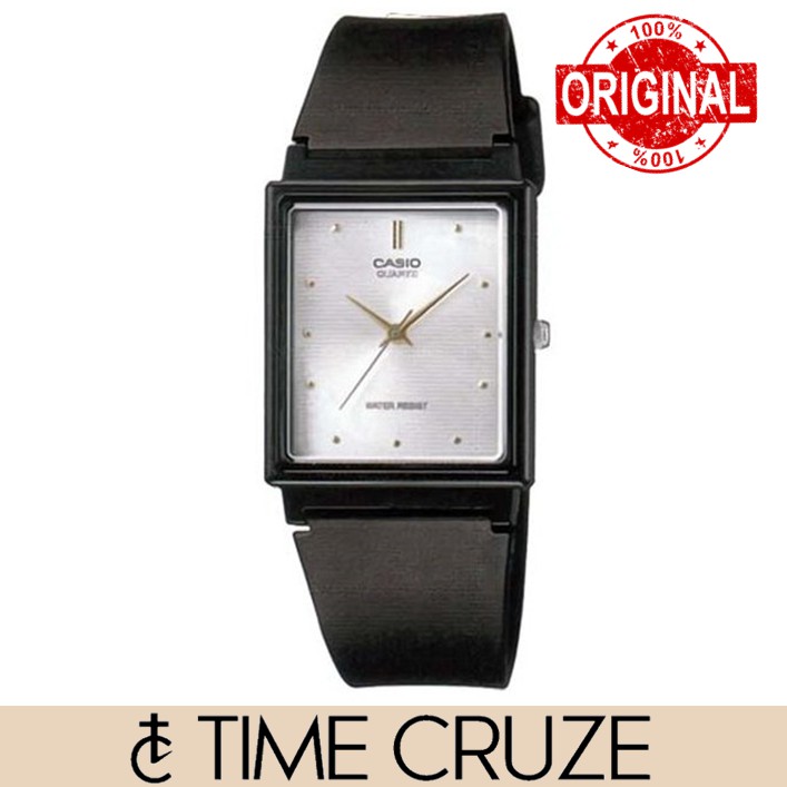 [Time Cruze] Casio MQ-38 Classic Black Resin Silver Dial Analog Women Watch MQ-38-7A MQ38-7A MQ ...
