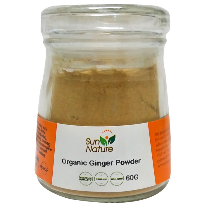 Sun Nature - Organic Ginger Powder 60G | Shopee Singapore