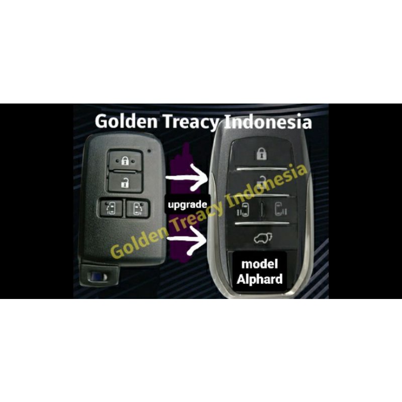 Sienta voxy noah nav1 alphard model remote cover casing | Shopee Singapore