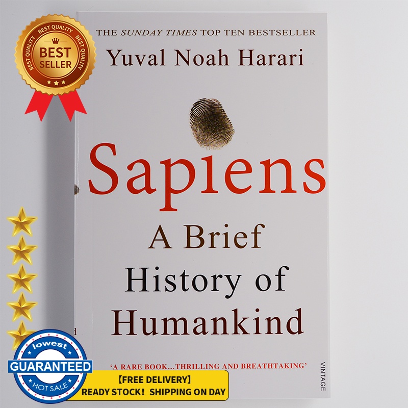 Sapiens: A Brief History of Humankind English book | Shopee Singapore