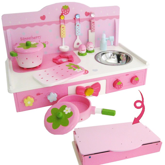 Mother Garden Strawberry Table Kitchen Set | Shopee Singapore