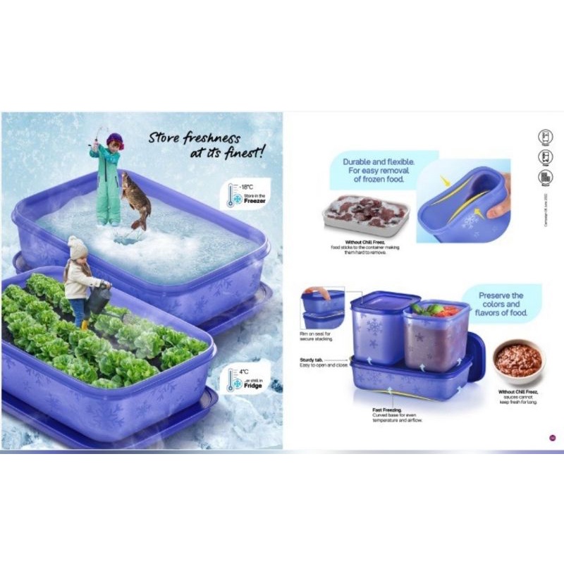 Tupperware Chill Freeze | Shopee Singapore