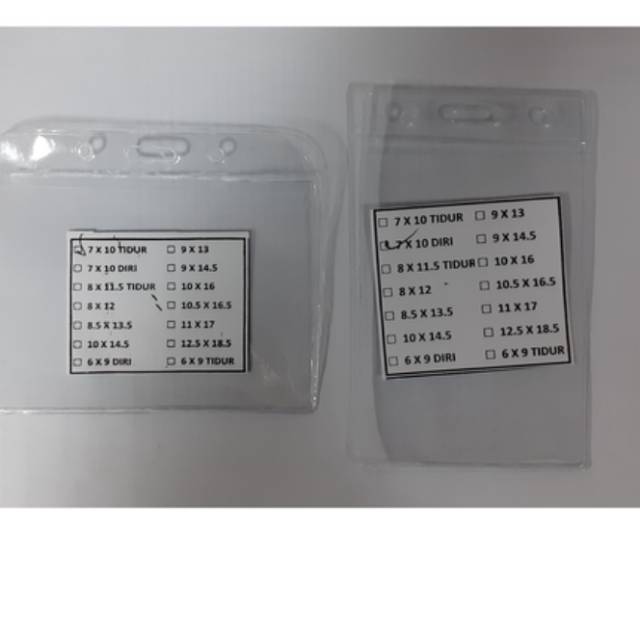 Plastic ID card committee 7cm X 10CM (Fill 100 Pcs) | Shopee Singapore
