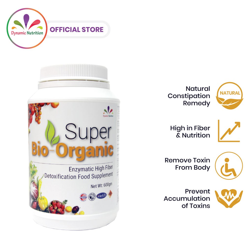 Super Bio-Organic - Organic High Fiber Nutrition (600g) | Shopee Singapore