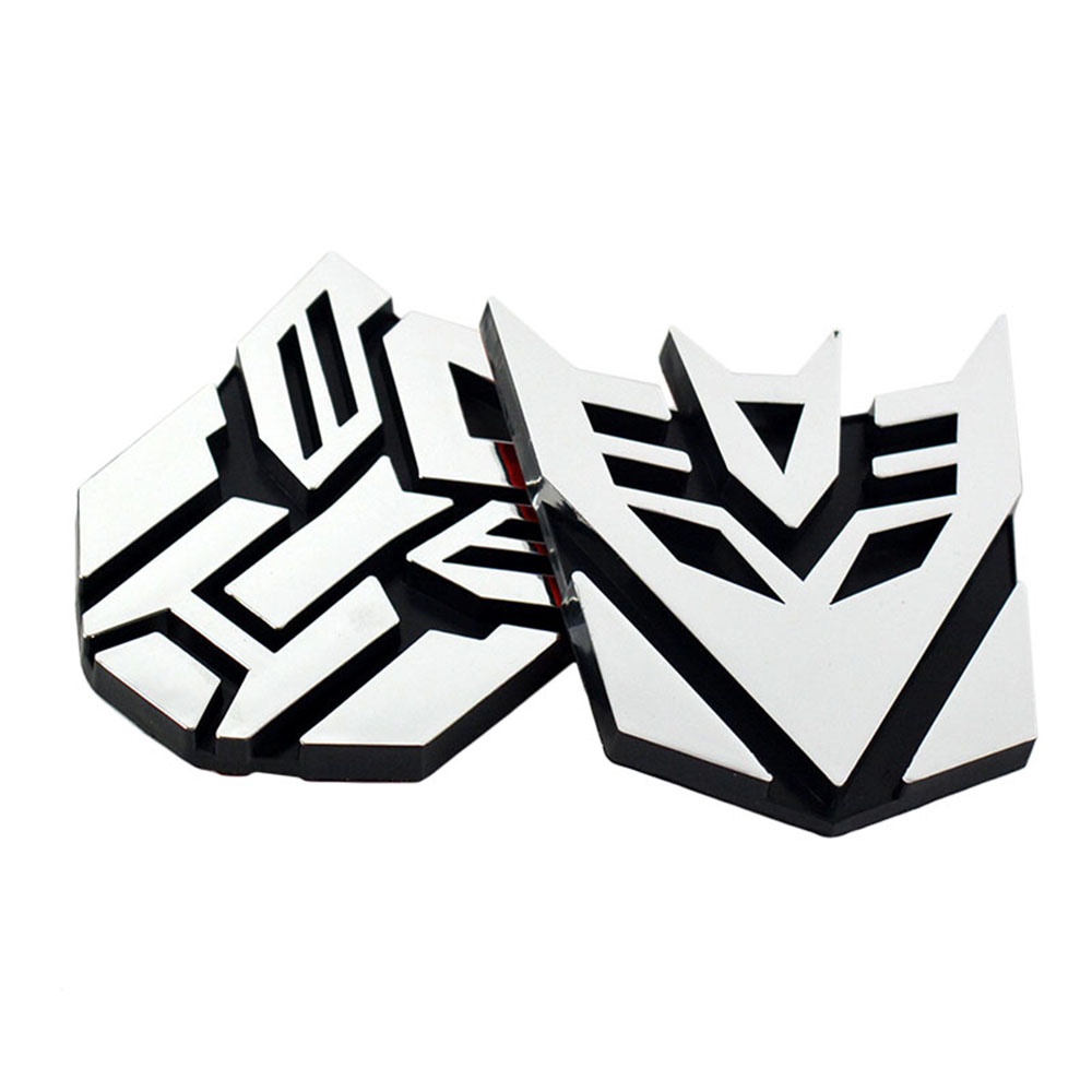 Car Styling 3D Car Stickers Cool Autobots Transformers Badge Emblem ...