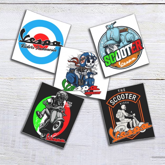 Contents 5 STICKER PACK VESPA SCOOTER INDEPENDENT VESPA MOTOR Stickers ...