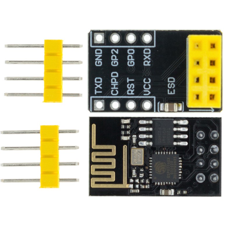 For Esp 01 Esp8266 Esp 01s Model Of The Esp8266 Serial Breadboard Adapter To Wifi Transceiver