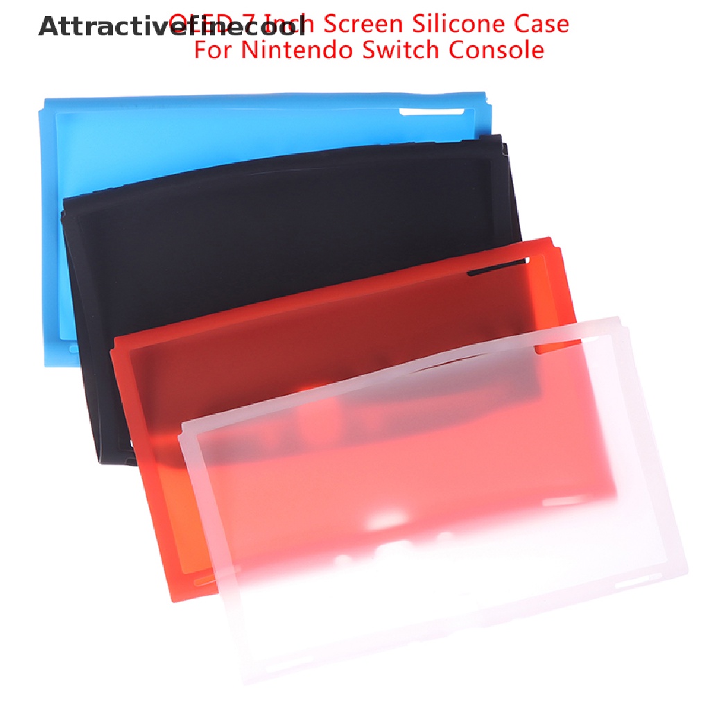 ACSG 1Pc Soft Silicone Case for Nintendo Switch OLED 7 Inch Screen ...