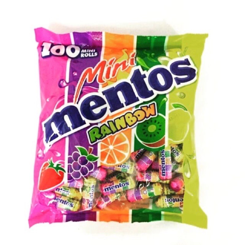 Mini Mentos Roll 100 pcs | Shopee Singapore