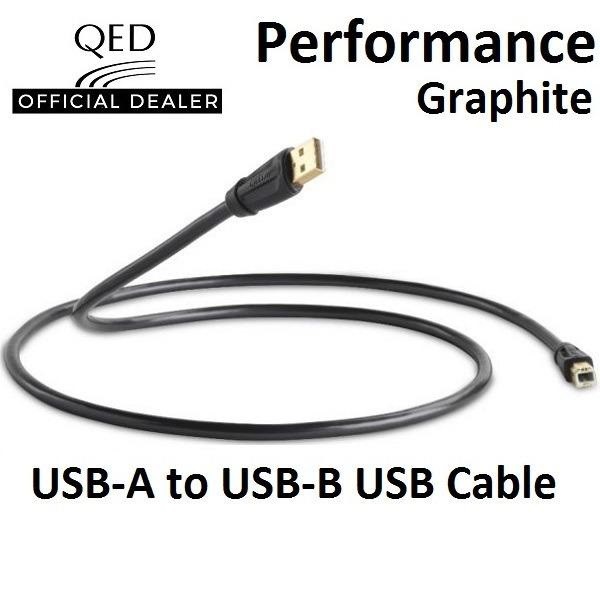 QED Performance Graphite USB-A to USB-B USB Cable | Shopee Singapore