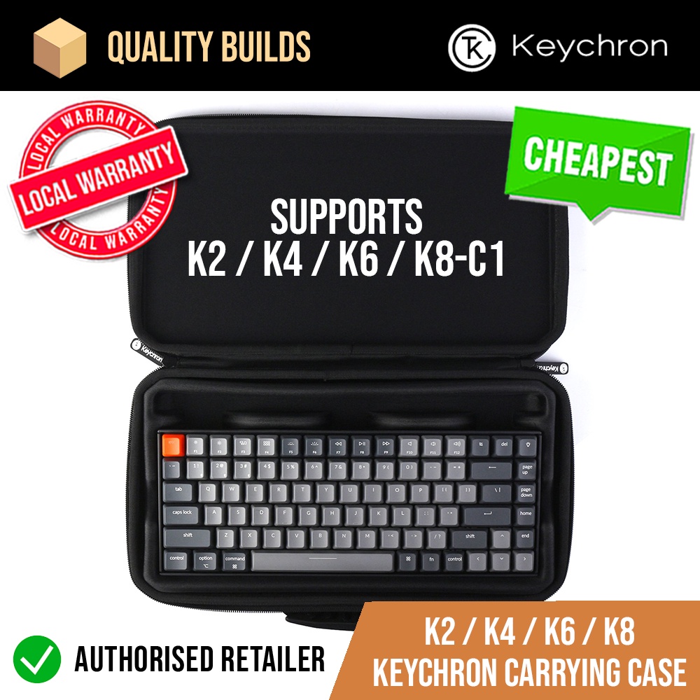 Keychron Keyboard Carrying Case K2 K3 K4 K6 K8 C1 Plastic Aluminium ...