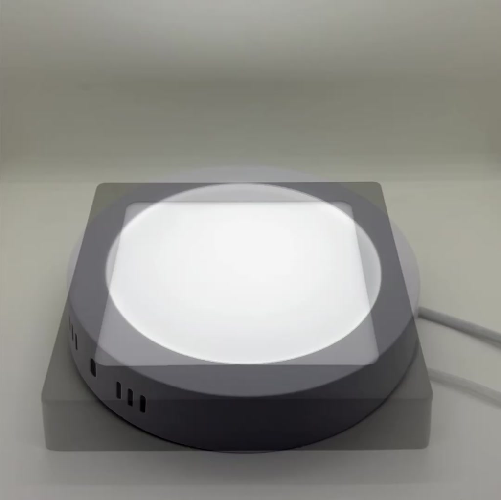 LUZ 12W / 18W / 24W Surface Mount LED Panel Ceiling Light 3000K / 4000K ...