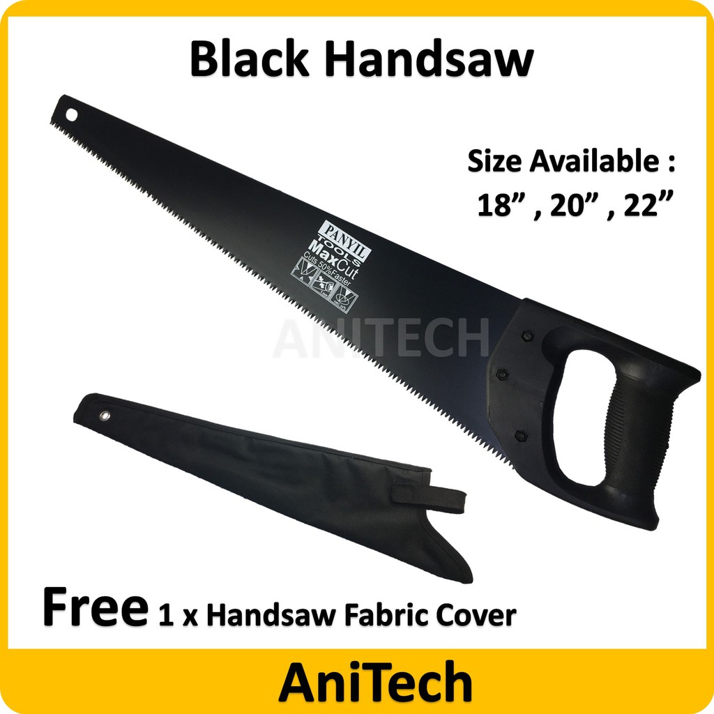(Free Cover ) 18 ‘’ / 20 ‘’ / 22 ‘’ PANYIL Black Wood Cutting Saw ...