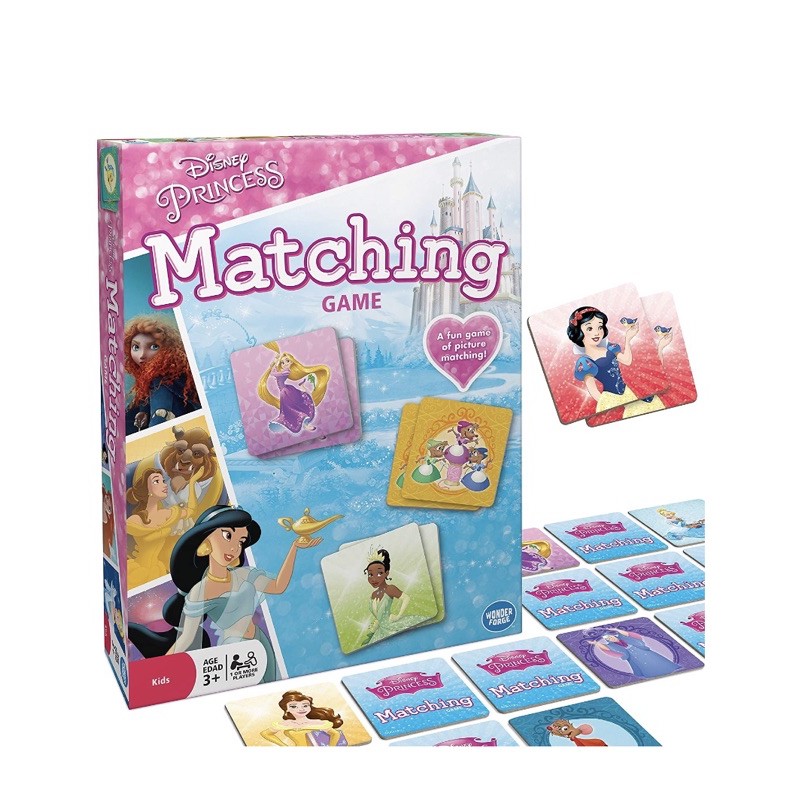 Disney Princess Matching Game / PJ Mask / Frozen Matching Game | Shopee ...