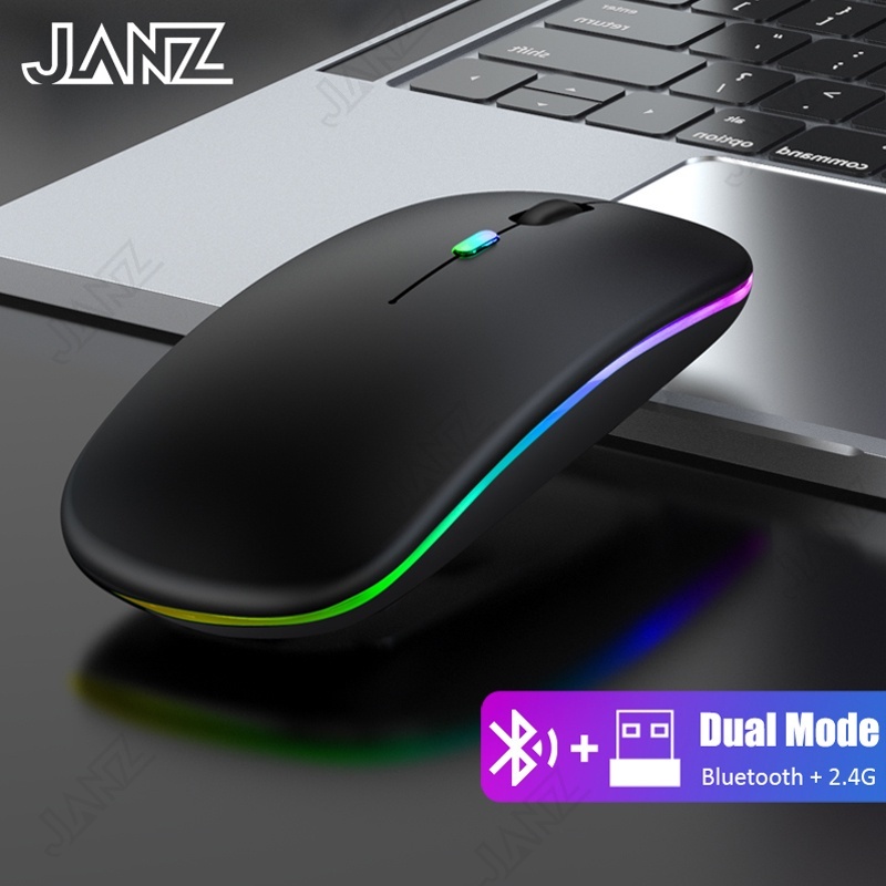 Wireless Bluetooth Mouse Optical Rechargeable Wireless Mouse Ultra-Thin ...