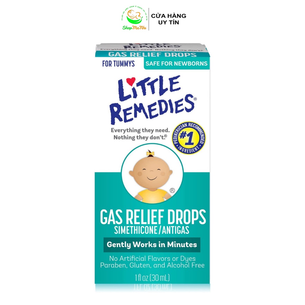 Little Remedies Gas Relief Drops reduces flatulence and vomiting for ...