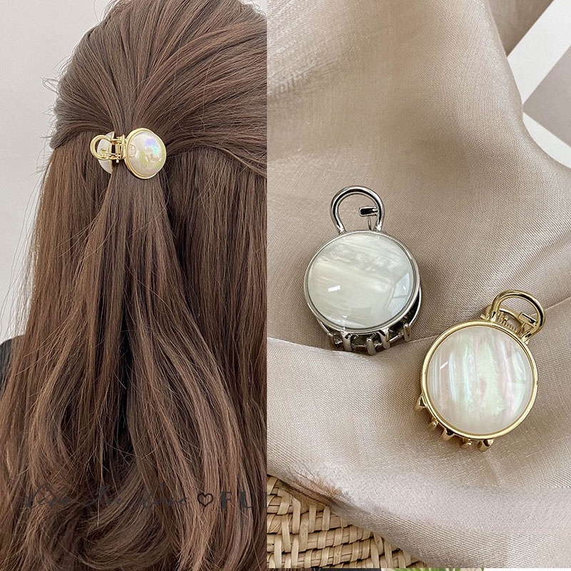 Girls Shine Round Grip Clips Hair Clip Hairpin Hair Clips Hair ...