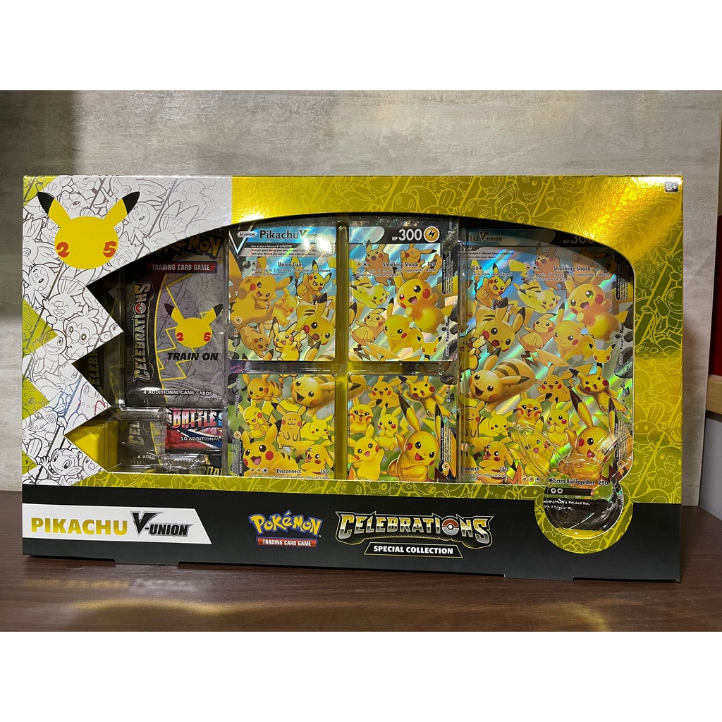 [FINAL PRODUCT] V UNION PIKACHU Pokémon TCG: 25th Anniversary ...