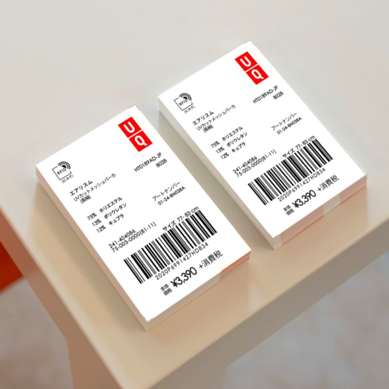 Hang clothing labelTAG contents 100 pcs size 4x6 bonus rope, hangtag ...