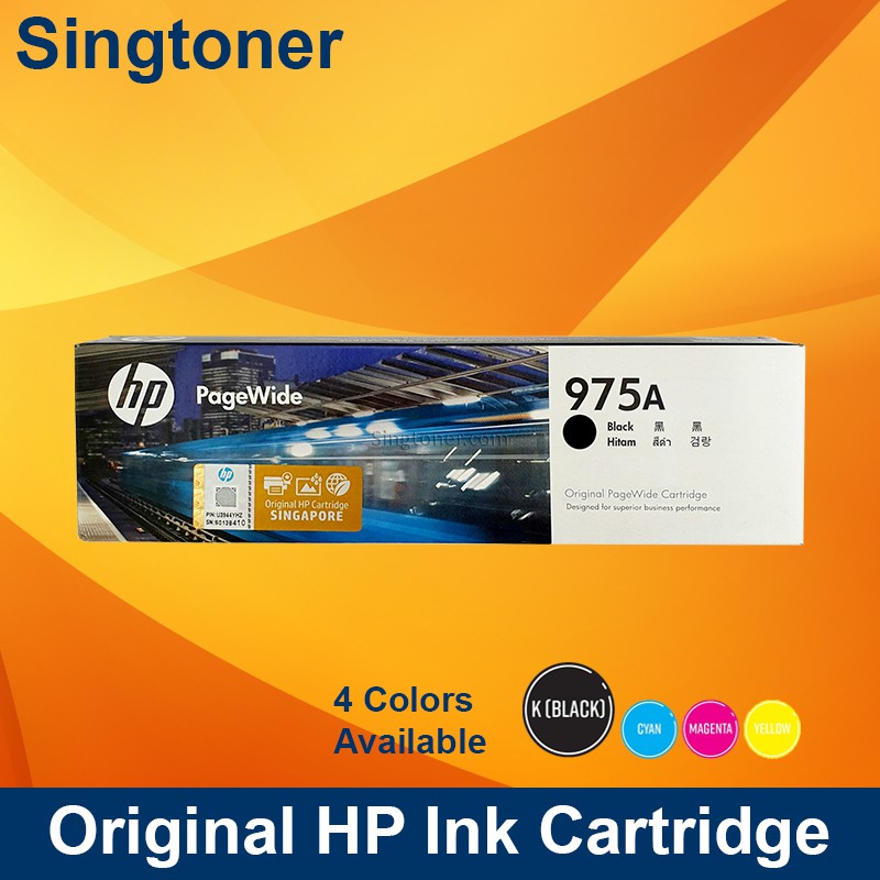 HP 975A Color PageWide Cartridge For Printer PageWide Pro 452dw / 552 ...