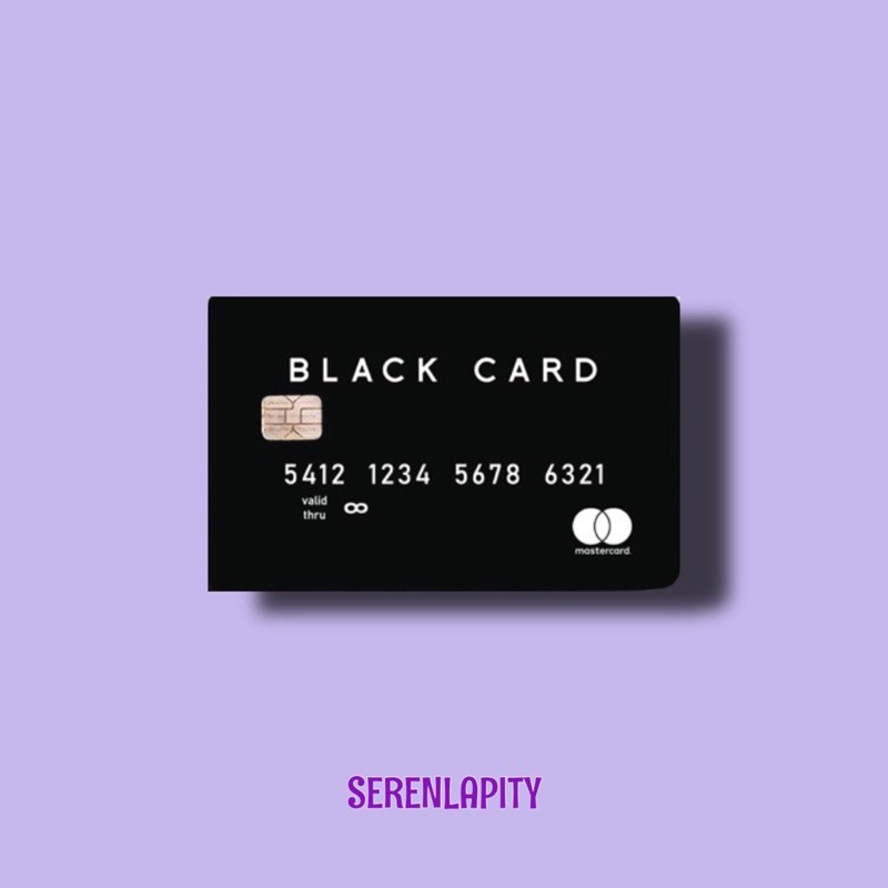 Atm SKIN/ATM BLACK CARD STICKER (Can REQUEST Your Own Name & DEBIT ...