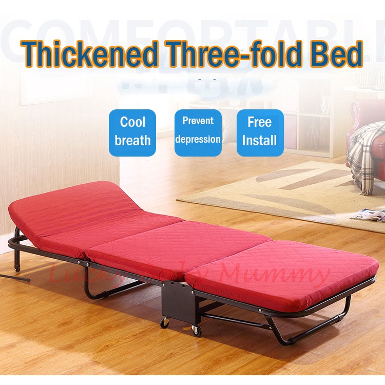 【3-fold Bed】ELOISE Premium Japanese Foldable Single Bed | Shopee Singapore