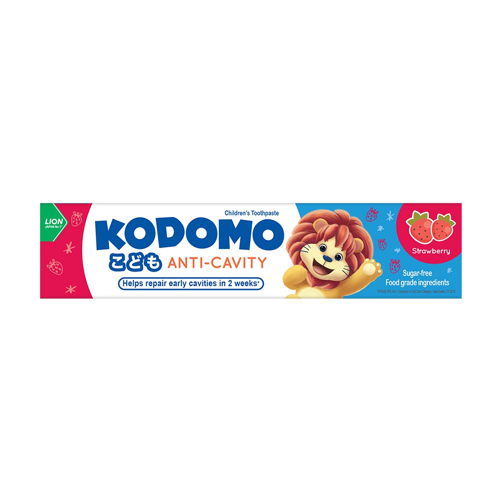 Kodomo Anti-Cavity Children's Toothpaste, 80G | Shopee Singapore